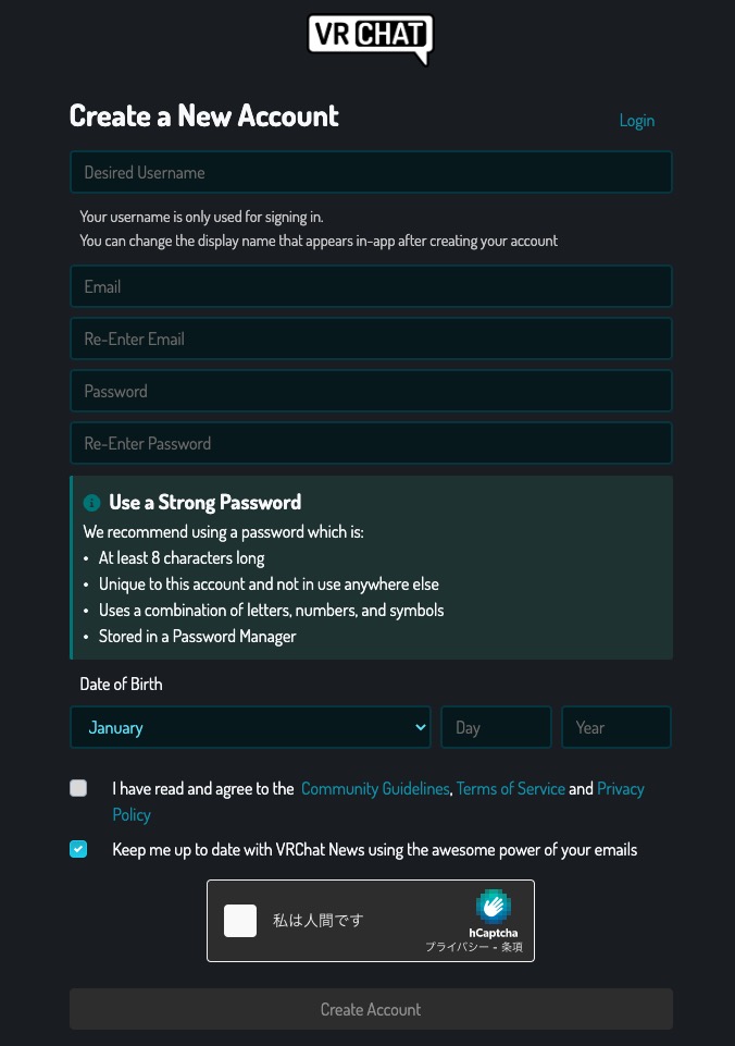VR Chatのアカウント作成方法 Meta Quest2でVRCを遊ぼう！ | インドアろんろんのお役立ちブログ