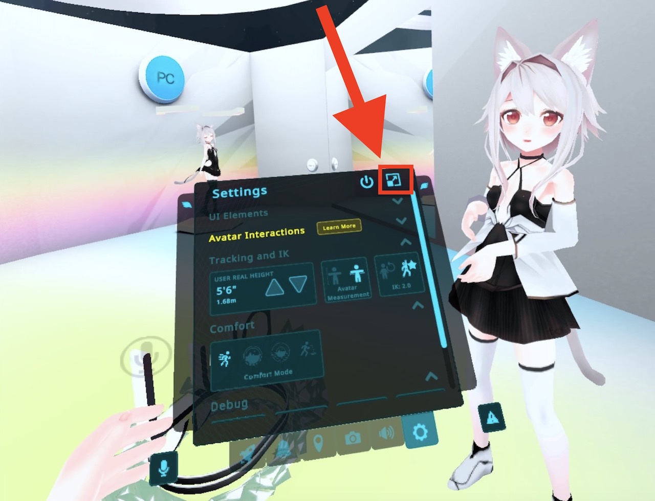 VR Chatで他の人に近づくとアバターが消えないようにする方法 | インドアろんろんのお役立ちブログ