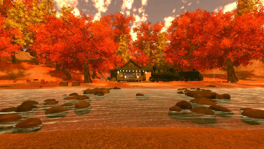 【VRChatワールド紹介】懐郷の秋澄む処 -Nostalgic Autumn Riverside- | インドアろんろんのお役立ちブログ