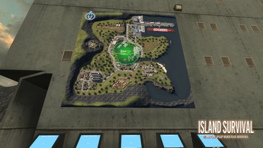 【VRChatワールド紹介】ISLAND SURVIVAL - PvP Battle Royal | インドアろんろんのお役立ちブログ