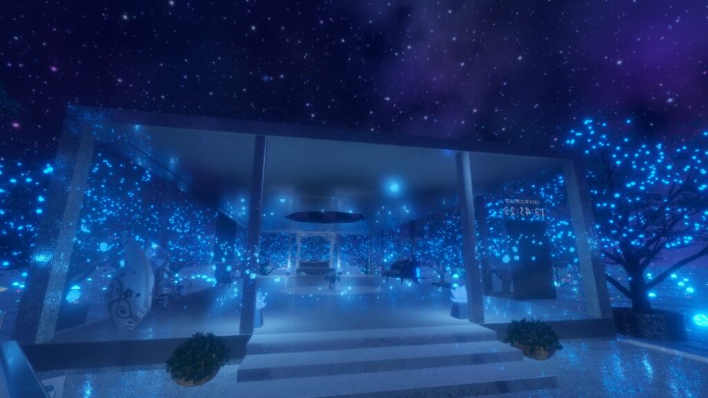 【VRChatワールド紹介】青い星の夢 -Blue Star Dream- | インドアろんろんのお役立ちブログ