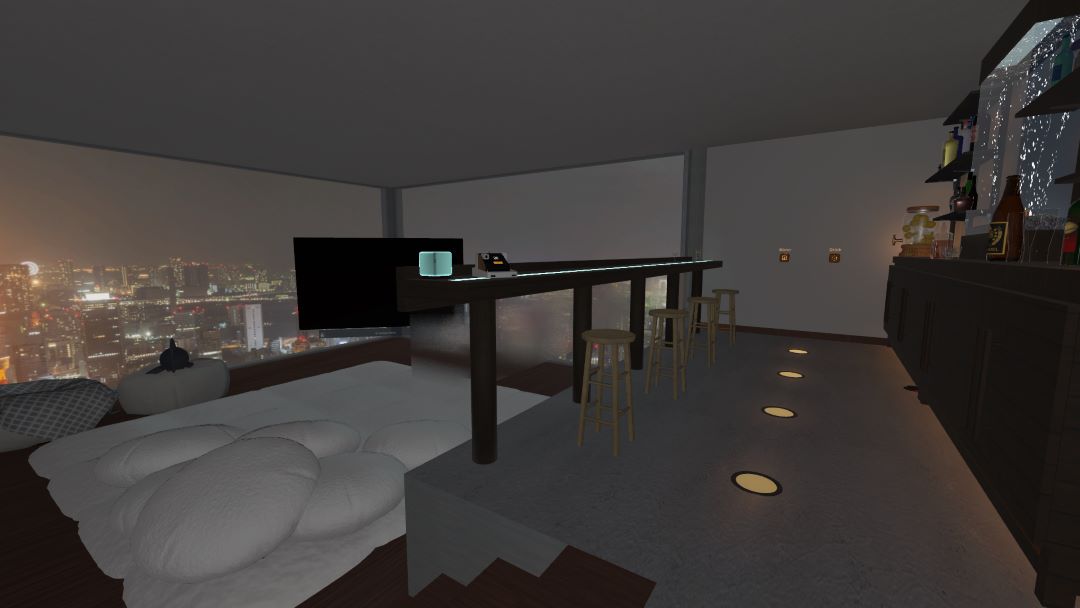 【VRChatワールド紹介】OneRoom Light -F- | インドアろんろんのお役立ちブログ