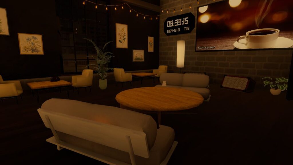 【VRChatワールド紹介】-cafe- 月時雨 | インドアろんろんのお役立ちブログ