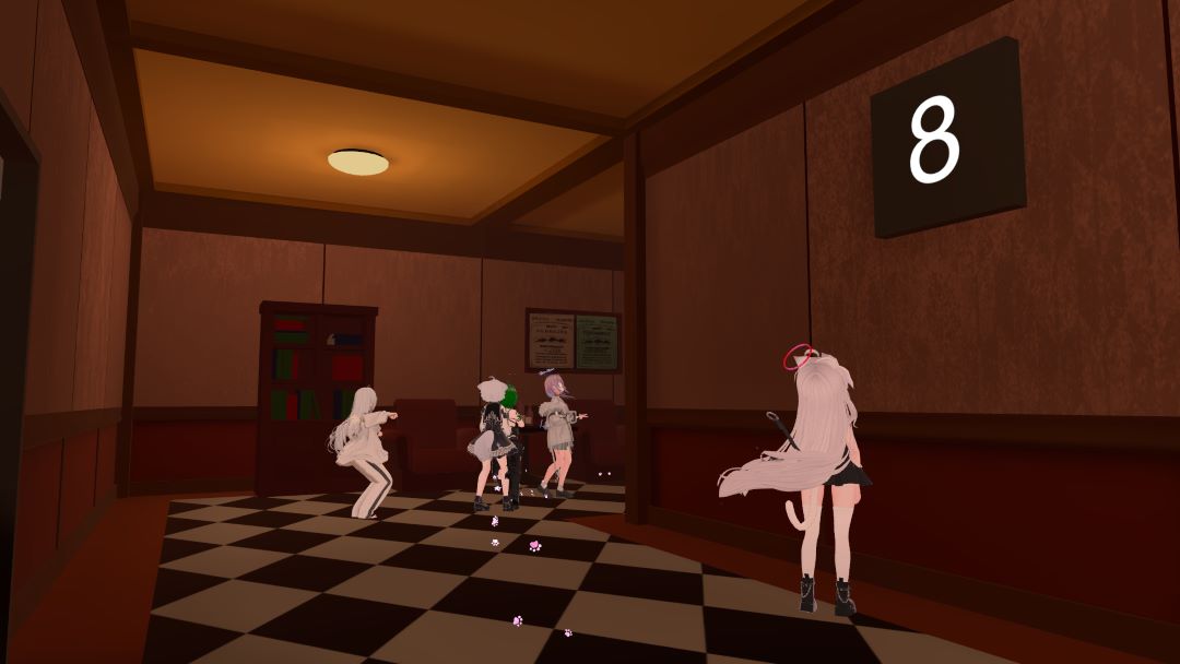 【VRChatワールド紹介】[ハチバンホテル]8th Street Hotel | インドアろんろんのお役立ちブログ