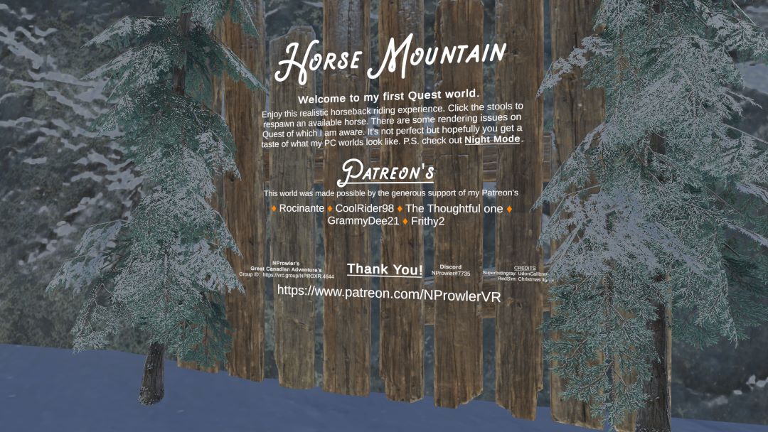 【VRChatワールド紹介】Horse Mountain | インドアろんろんのお役立ちブログ