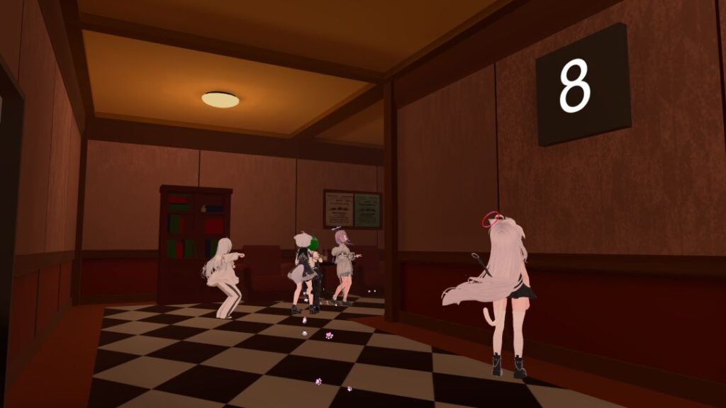 【VRChatワールド紹介】[ハチバンホテル]8th Street Hotel | インドアろんろんのお役立ちブログ