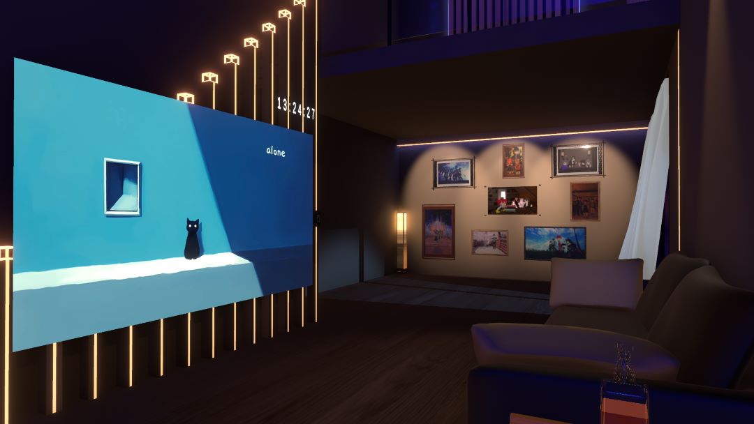 【VRChatワールド紹介】青の月夜-Blue Moonlit Night | インドアろんろんのお役立ちブログ