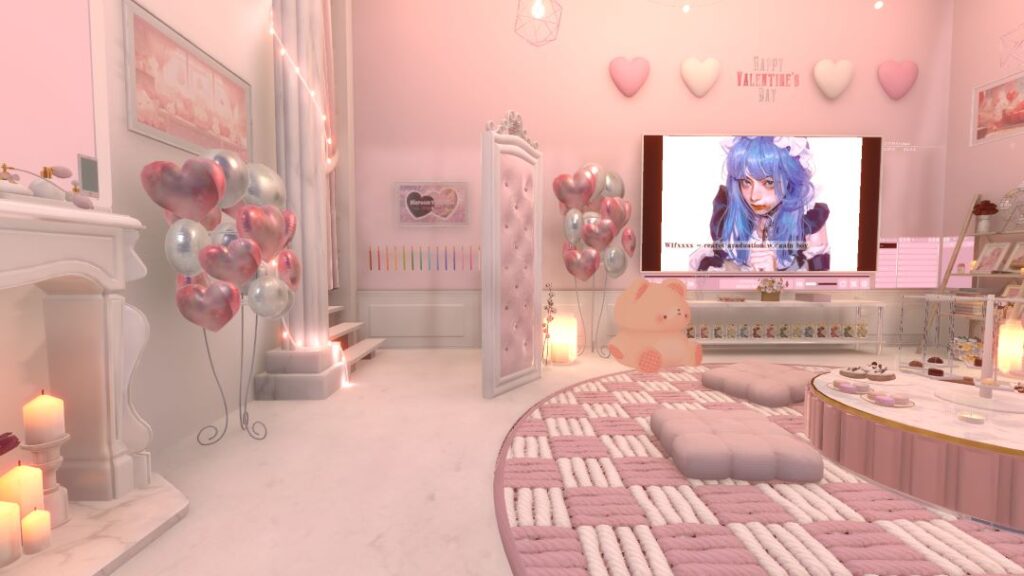 【VRChatワールド紹介】Bisroom Valentine ーBitter＆Sweetー | インドアろんろんのお役立ちブログ