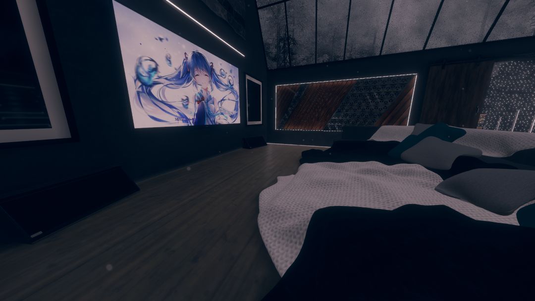 【VRChatワールド紹介】夜雨 -Night Rain- | インドアろんろんのお役立ちブログ