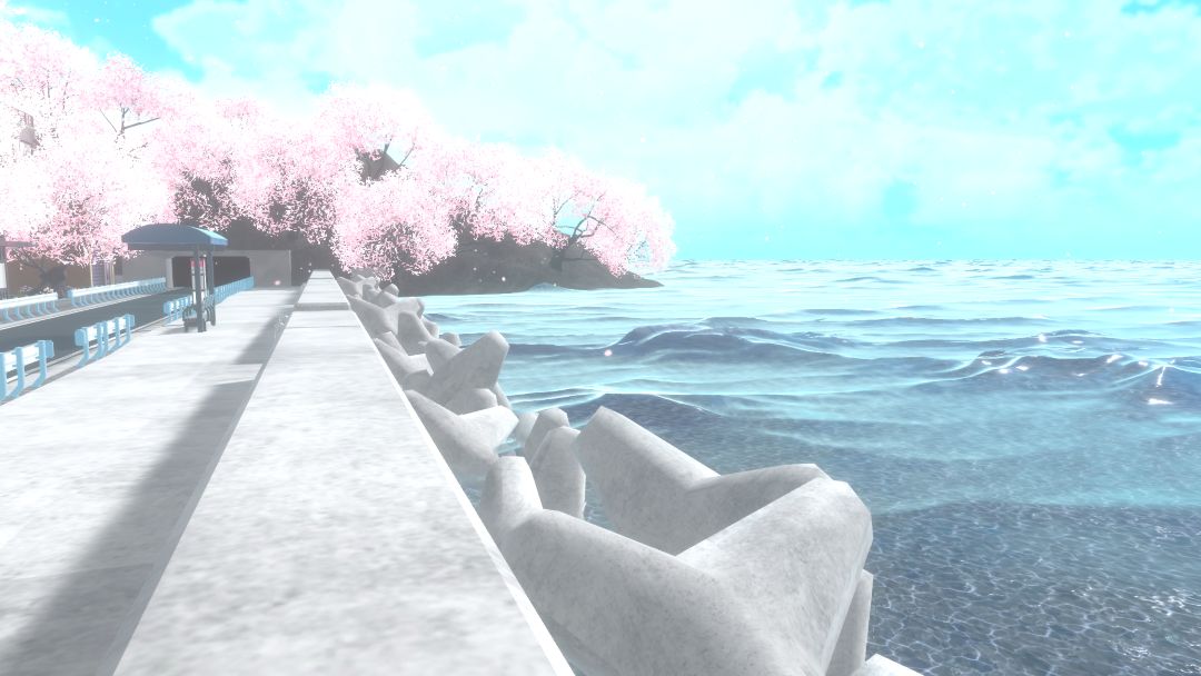 【VRChatワールド紹介】桜海：Cherry Blossom Sea | インドアろんろんのお役立ちブログ
