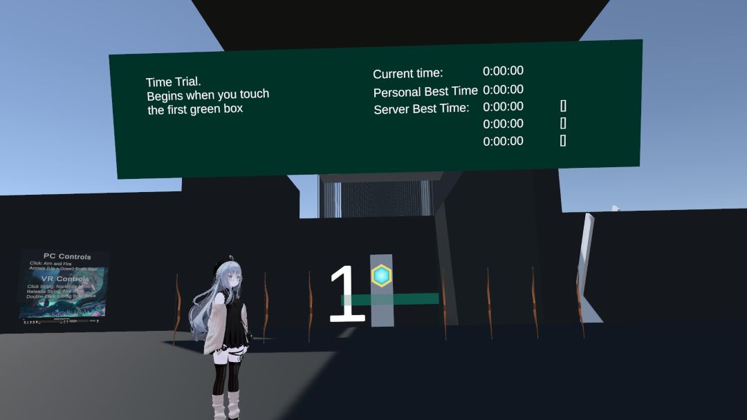 【VRChatワールド紹介】Archery Time Trial | インドアろんろんのお役立ちブログ