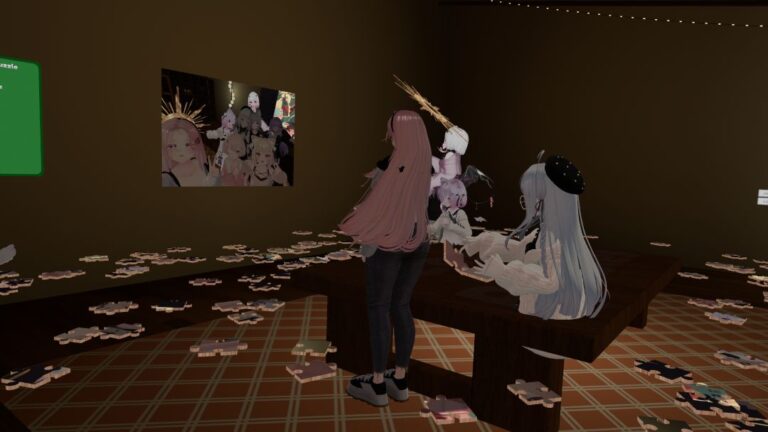 【VRChatワールド紹介】Comfy Puzzles - Jigsaw ＆ Chill | インドアろんろんのお役立ちブログ