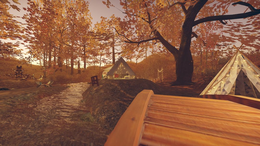 【VRChatワールド紹介】映えキャン-Autumn camping- | インドアろんろんのお役立ちブログ