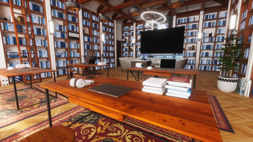 【VRChatワールド紹介】異世界ブックカフェ ｜ Book cafe | インドアろんろんのお役立ちブログ