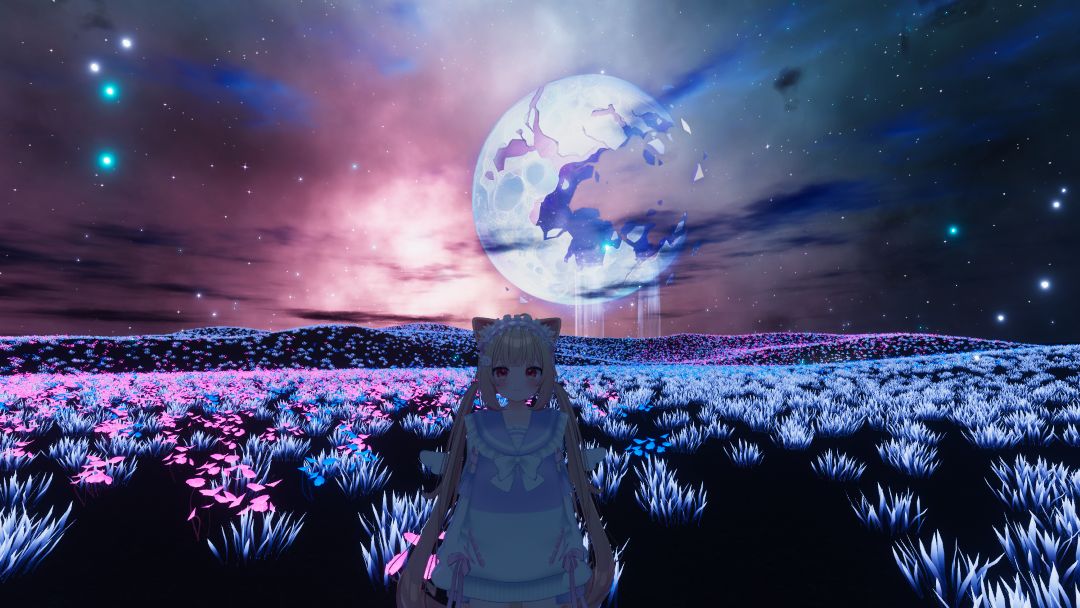 【VRChatワールド紹介】记忆中的花海⁄The Sea of Flowers in Memory | インドアろんろんのお役立ちブログ