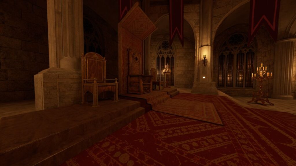 【VRChatワールド紹介】Medieval ⁄ Renaissance Fantasy Throne Room | インドアろんろんのお役立ちブログ