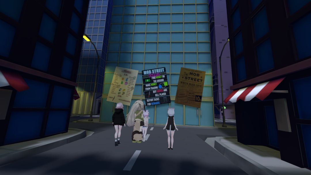 【VRChatワールド紹介】Mob Street | インドアろんろんのお役立ちブログ