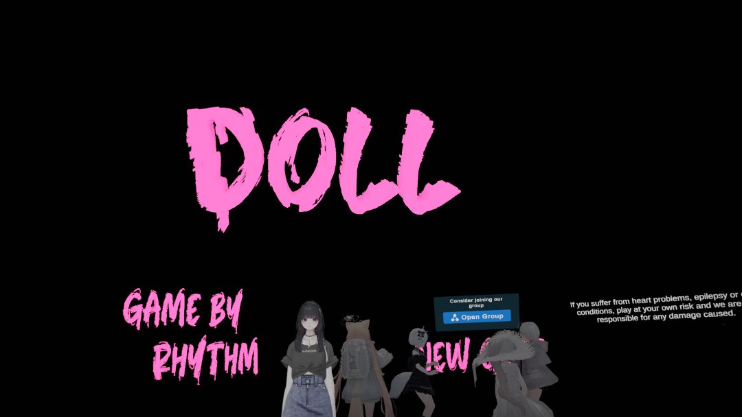 【VRChatワールド紹介】DOLL | インドアろんろんのお役立ちブログ