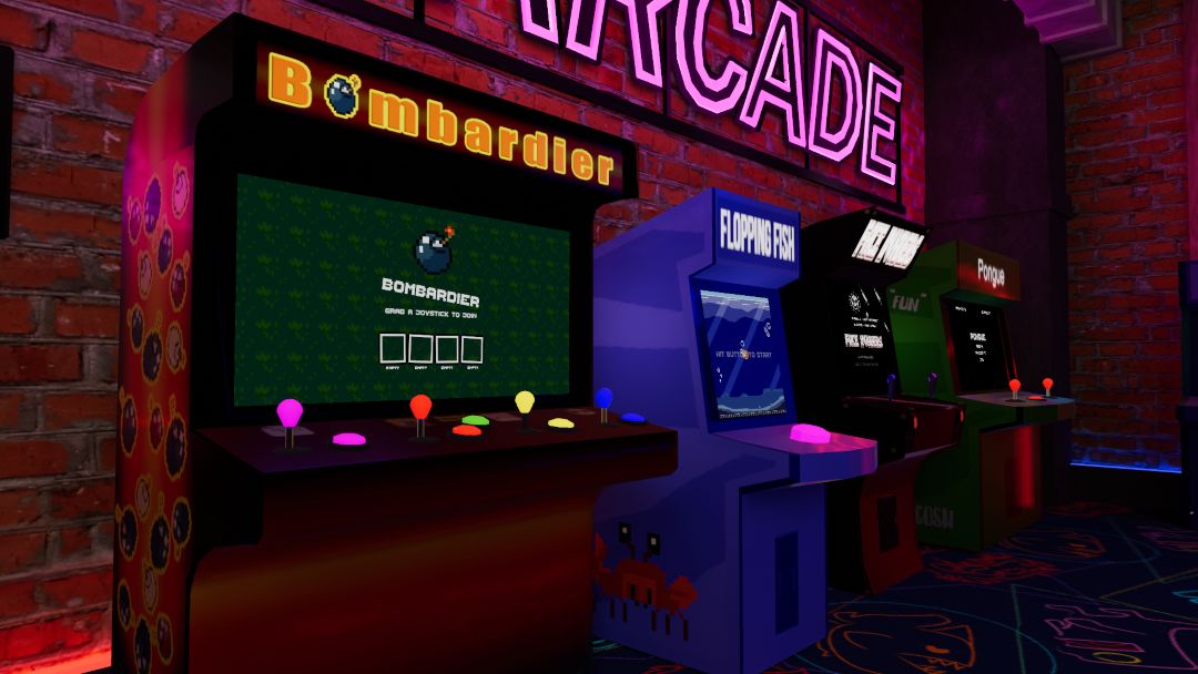 【VRChatワールド紹介】Maru's Arcade | インドアろんろんのお役立ちブログ