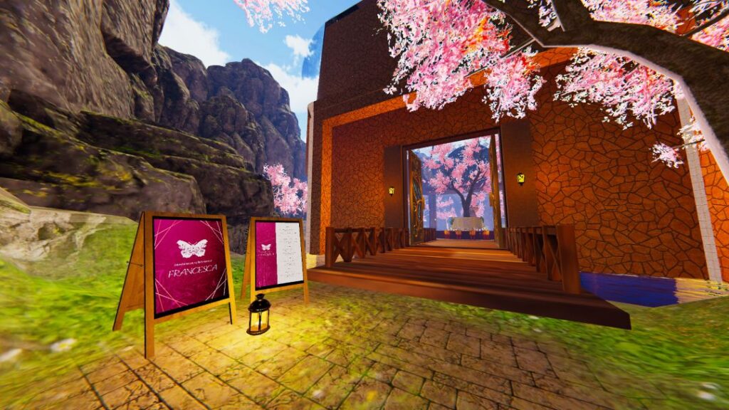 【VRChatワールド紹介】Restaurant Francesca - Spring | インドアろんろんのお役立ちブログ
